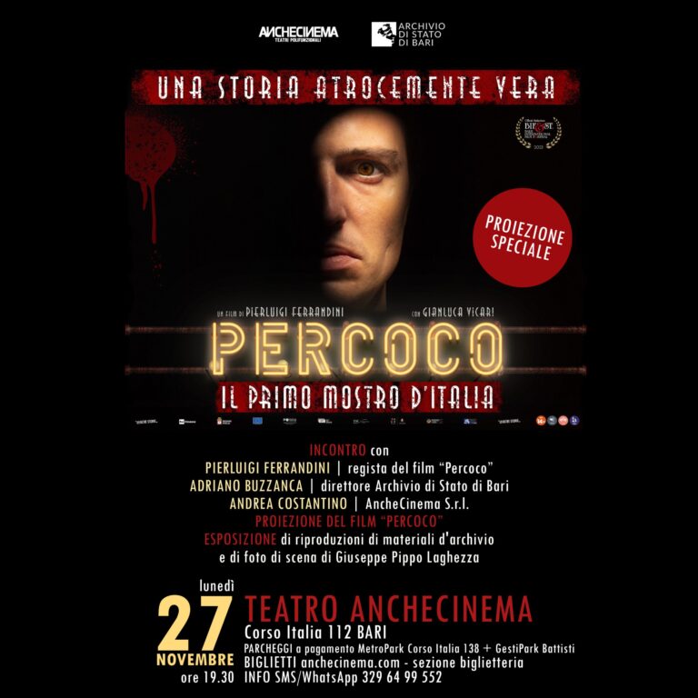 Bari, la storia di "Percoco" torna all'AncheCinema - Borderline24.com